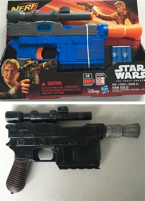 Han Solo Nerf Blaster Repaint By Billythebrain On Deviantart