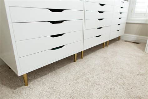 How To Add Legs To Ikea Alex Or Kallax Units Super Simple And Easy