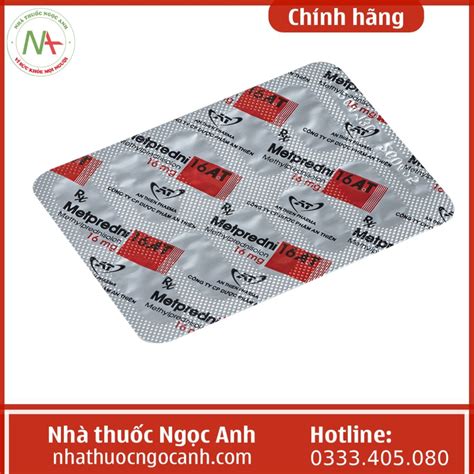Thuốc Metpredni 16 A T Là Thuốc Gì Tác Dụng Giá Bao Nhiêu Mua ở đâu