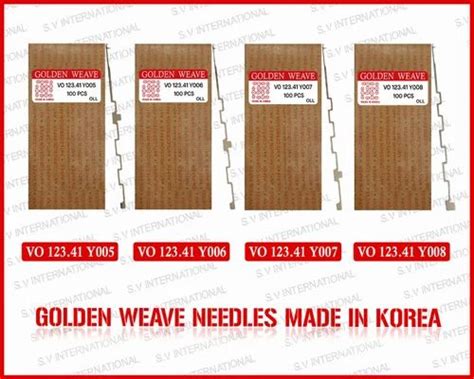 Vo 12341 Y05y06y07y08 Golden Weave Brand Circular Knitting Machine