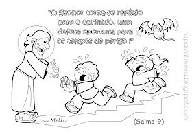 Tia Paula Salmos Para Colorir