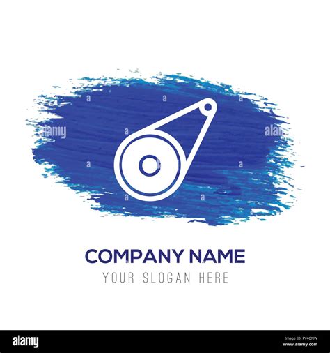 Timing Belt Blue Watercolor Background Stock Vector Image And Art Alamy