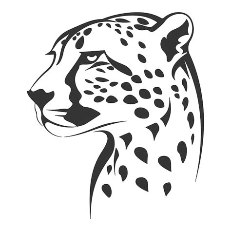Cheetah Face Outline Images Free Download On Freepik