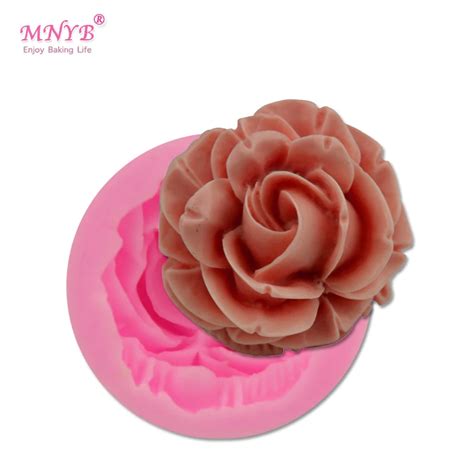 Bloom Rose silikonowe formy do ciasta 3D kwiat kremówka Mold Cupcake