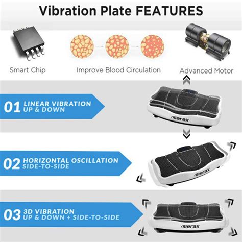 Merax Vibration Plate Lose Weight 2d Wipp Vibration Black