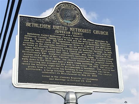 Photo Bethlehem United Methodist Church Marker
