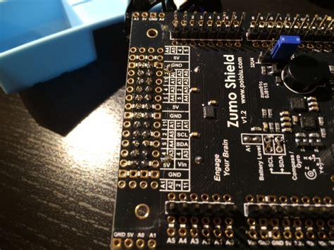 Zumo Robot With Arduino Shield Won T Move To Border Line Robots