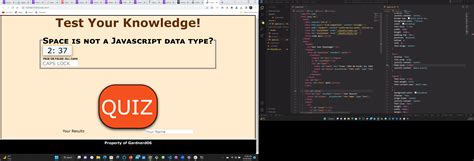 GitHub Gardnerd06 Dan Bootcamp Code Quiz