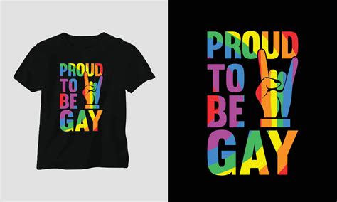 Orgulloso De Ser Gay Diseño De Ropa Y Camisetas Lgbt Impresión