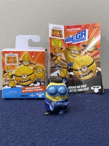 New Despicable Me 4 Avl Minion Common Mega Minions Mini Mystery Series