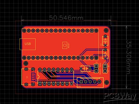 3d hollow clock controller board arduino nano stepper motor and