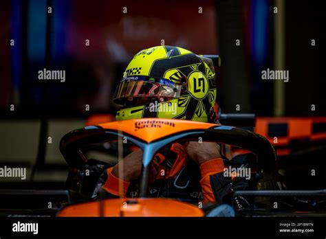 Bahrain International Circuit Bahrain March 03 Lando Norris