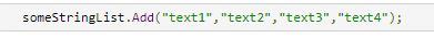 C How Can I Insert Multiple Values Together In A List Stack Overflow