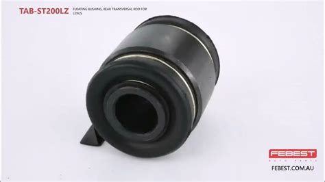 Tab St200lz Floating Bushing Rear Transversal Rod For Lexus Youtube