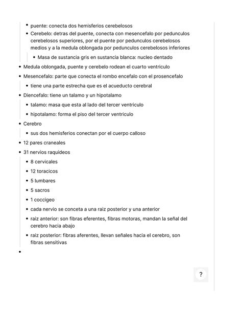 SOLUTION Conceptos Generales Neuroanatomia Studypool