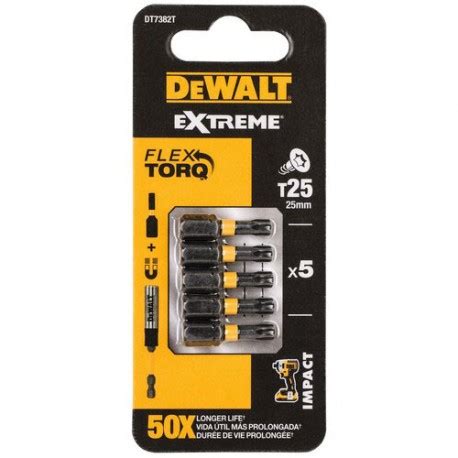 DeWalt DT7382T QZ Bity Udarowe T25 25mm Sklep Permetal Pl