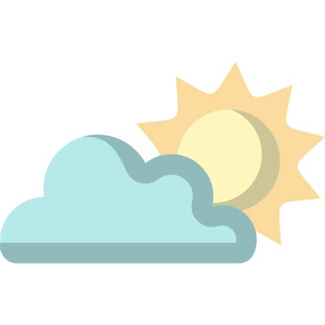 Cloudy Generic Color Fill Icon