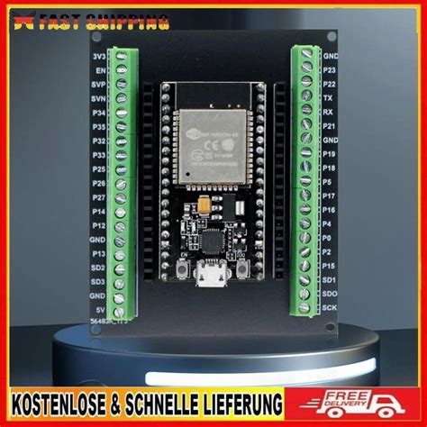 scheda di espansione esp32 nodemcu 32s lua 38 pin modulo gpio scheda