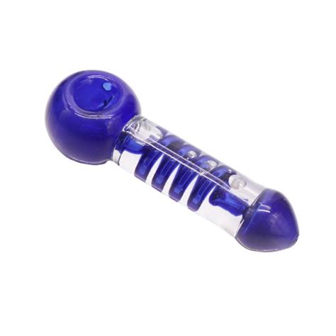 6 Inch Smoking Accessories Glass Hand Pipes 5 Color Glass Spoon Pipes