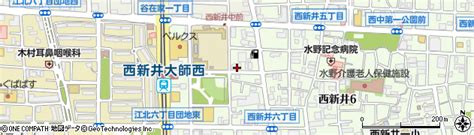 東京都足立区西新井7丁目19 6の地図 住所一覧検索｜地図マピオン