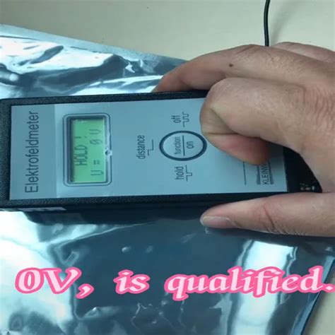 Resealable Anti Static Bag ESD Shielding Bag With Anti Static Labels
