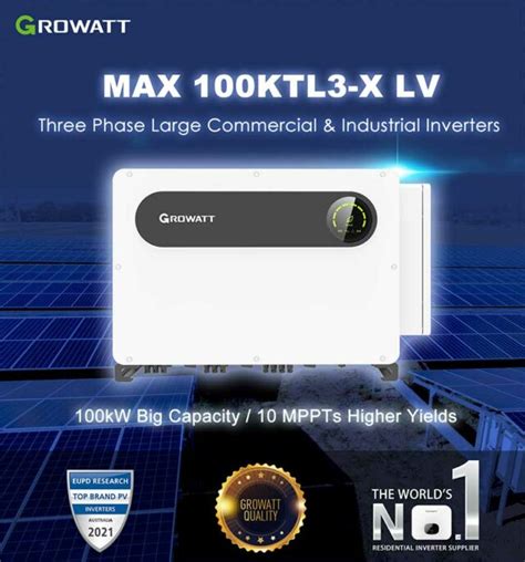 Growatt Max 100ktl3 X Lv Sunterra Solar