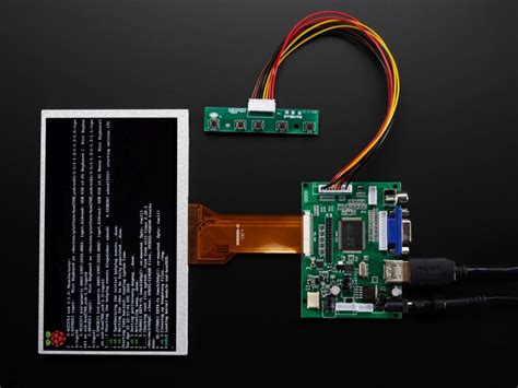 NEW PRODUCTS HDMI Pi Display No Touch W Mini Driver HDMI HDMI Pi