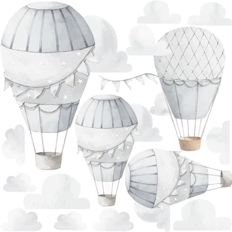 Vinilo Globos Aerostaticos In004 Comprar En Ornato