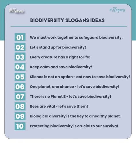 101 Best Biodiversity Slogans Ideas And Examples Tiplance