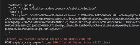Bug 501 For Simulation Api Was Working Yesterday · Issue 175