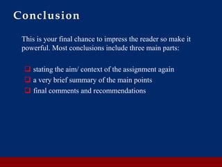 Assignment Harvard Referencing Guidelines Ppt
