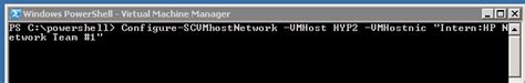 scvmm 2012 powershell function for configure network on hosts vniklas