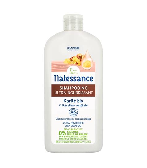 Bio Shampoo Ultra Nährend Sheabutter 500ml Natessance