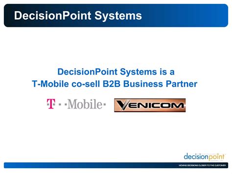 Decision Point Systemst Mobile Magenta Nation Ppt