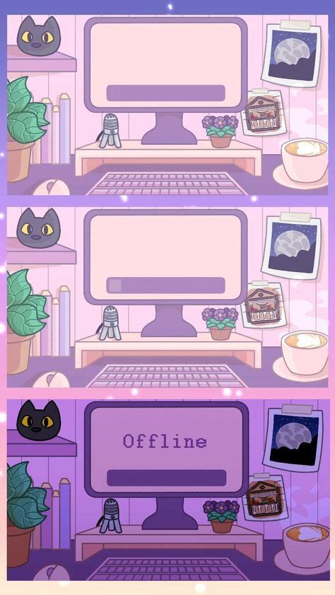 Purple Starting Soon Screen