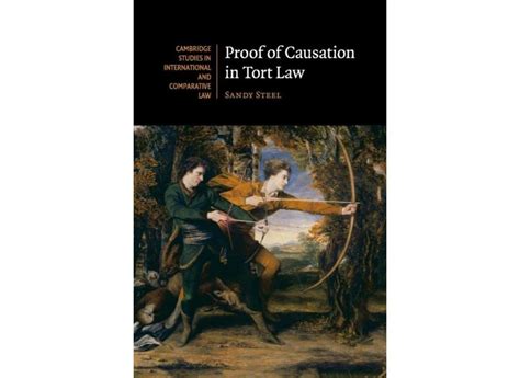 Proof Of Causation In Tort Law Em Promoção é No Buscapé