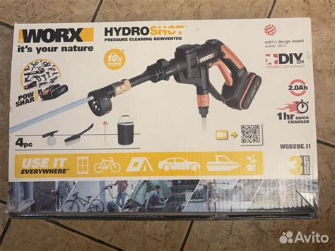 Новая аккумуляторная мойка Worx WG629E.11 купить в Москве | Товары для ...