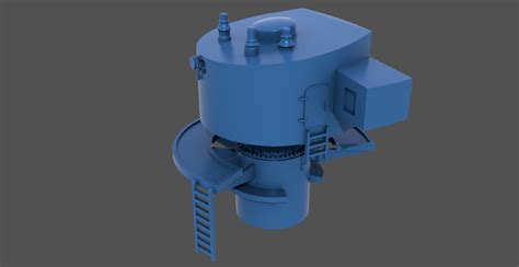 Artstation Littorio Class Aft Range Finder 1 200 Scale 3d Printing Resources