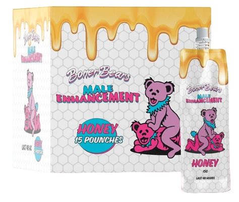 Boner Bears Male Enhancement Honey 15pk 4 Aces Wholesale