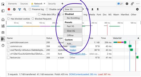 Throttle The Network Speed To Test Your Website On Slower Connections