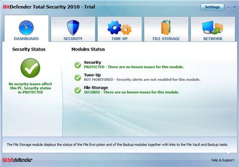 Bitdefender Total Security 2010 Beta Intermediate Mode Softpedia