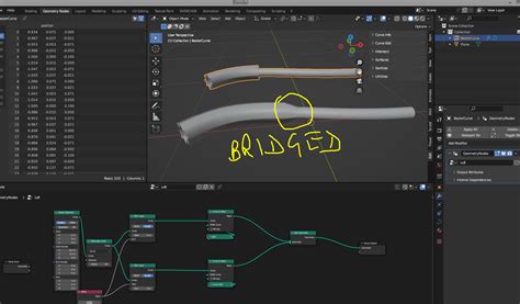 anybody got lofting shapes on a curve in geonodes ideas modeling