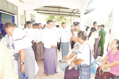 ၂၉ ကြိမ်မြောက် အငြိမ်းစား နိုင်ငံ့ဝန်ထမ်းများအား ကျန်းမာရေး စောင့်ရှောက်မှု ဆောင်ရွက်ပေးနေမ