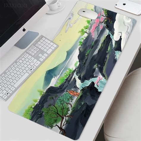 그림그리는패드 게임용 고대 그림 마우스 패드 Xl 가정용 대형 Xxl 미끄럼 방지 사무실 액세서리 매트 티몬