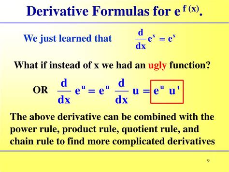 PPT Derivatives Of Logarithmic And Exponential Functions PowerPoint Presentation ID