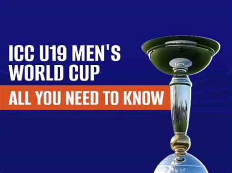 Icc U19 Men World Cup 2022 Live Streaming Schedule Squads Groups