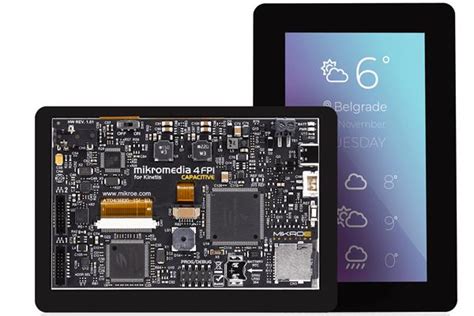 Mikromedia 4 For Kinetis Capacitive Fpi With Bezel Mikroe 3920