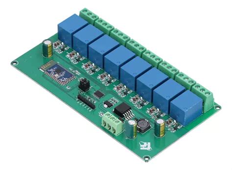 Módulo De Relé 8 Canales Inalámbrico Bluetooth Board Remote Cuotas