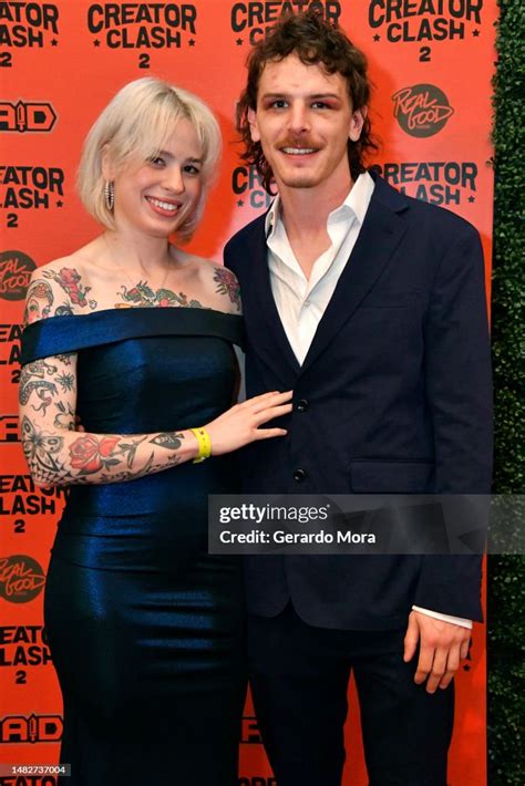 Anisa Jomha And Ian “idubbbz” Jomha Attend The Creator Clash 2 Boxing