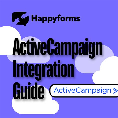 How To Integrate Active Campaign To Happyforms A Step By Step Guide
